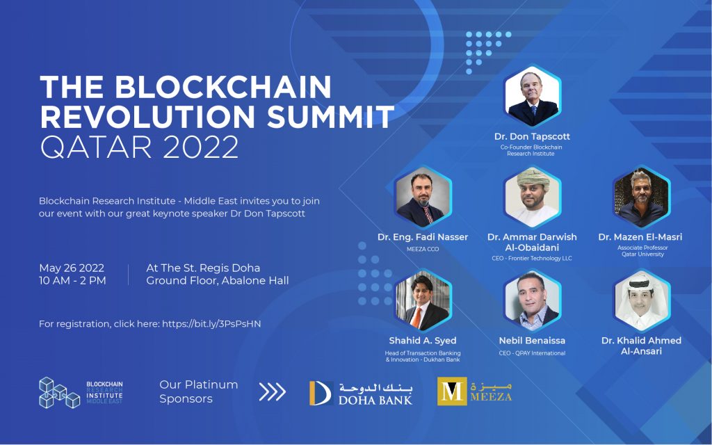 The Blockchain Revolution Summit Qatar 2022 – MEEZA